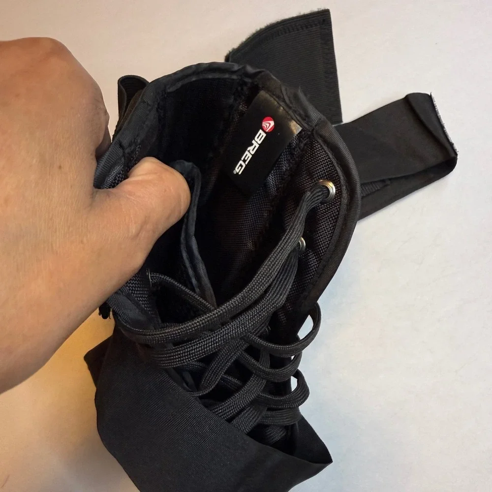Breg | Other | Breg Lace Up Ankle Brace Wfigure 8 Straps Black ...